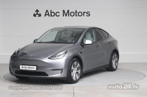 Pelēks Tesla Model Y 2023 Tallina, ar dzinēja tilpumu 0.00 L un nobraukumu 34 tūkst. km par 39900 €, foto 1 vietnē AUTOMOTO.COM.LV