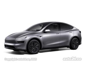 Pelēks Tesla Model Y 2025 Tallina, ar dzinēja tilpumu 0.00 L un nobraukumu 10 tūkst. km par 62990 €, foto  vietnē AUTOMOTO.COM.LV