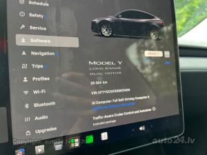 Grey Tesla Model Y 2025 in Tallinn, with an engine capacity of 0.00 L and mileage of 27 thousand km for 54900 €, photo 12 on AUTOMOTO.COM.LV
