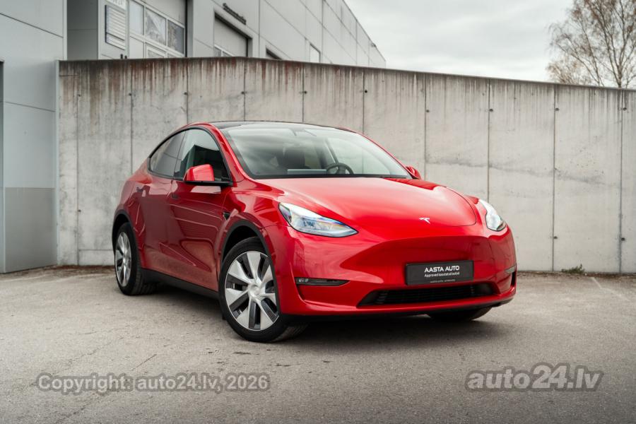 Tesla Model Y 2023 in Tartu, with an engine capacity of 0.00 L and mileage of 77 thousand km for 33900 €, photo 14 on AUTOMOTO.COM.LV