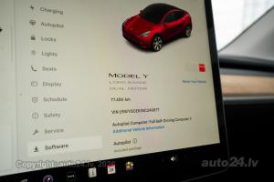 Tesla Model Y 2023 in Tartu, with an engine capacity of 0.00 L and mileage of 77 thousand km for 33900 €, photo 21 on AUTOMOTO.COM.LV
