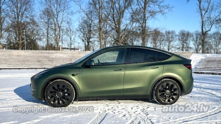 Tesla Model Y 2024 in Tallinn, with an engine capacity of 0.00 L and mileage of 36 thousand km for 45000 €, photo 2 on AUTOMOTO.COM.LV