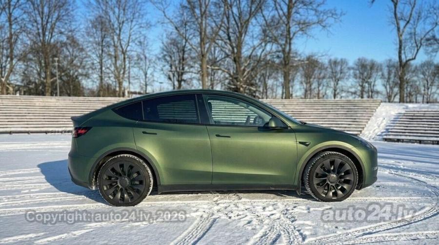 Tesla Model Y 2024 in Tallinn, with an engine capacity of 0.00 L and mileage of 36 thousand km for 45000 €, photo 5 on AUTOMOTO.COM.LV
