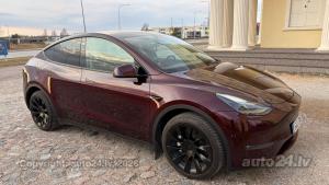 Tesla Model Y 2024 Tartu, ar dzinēja tilpumu 0.00 L un nobraukumu 25 tūkst. km par 46999 €, foto  vietnē AUTOMOTO.COM.LV