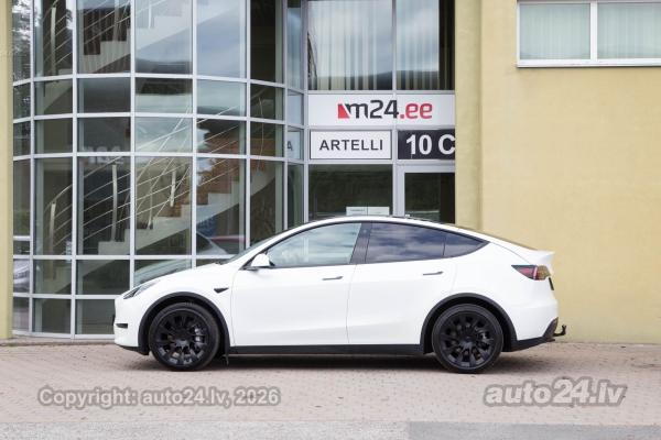 Tesla Model Y 2024 in Tallinn, with an engine capacity of 0.00 L and mileage of 53 thousand km for 37990 €, photo 6 on AUTOMOTO.COM.LV