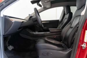 Sarkans Tesla Model Y 2021 Viļņa, ar dzinēja tilpumu 0.00 L un nobraukumu 118 tūkst. km par 31900 €, foto 9 vietnē AUTOMOTO.COM.LV