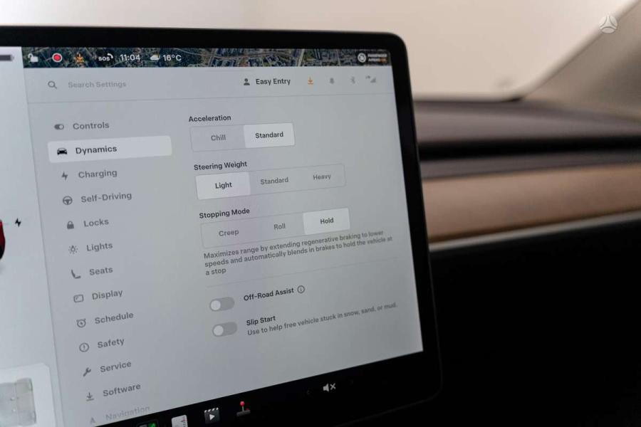 Sarkans Tesla Model Y 2021 Viļņa, ar dzinēja tilpumu 0.00 L un nobraukumu 118 tūkst. km par 31900 €, foto 23 vietnē AUTOMOTO.COM.LV