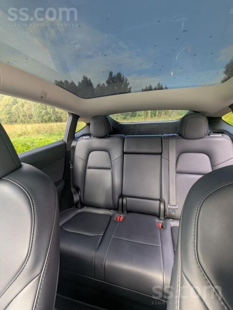 Sarkans Tesla Model Y 2023 Rīga, ar dzinēja tilpumu 0.00 L un nobraukumu 53 tūkst. km par 37000 €, foto 13 vietnē AUTOMOTO.COM.LV