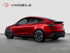 Sarkans Tesla Model Y 2026 Rīga, ar dzinēja tilpumu 0.00 L un nobraukumu 10 tūkst. km par 73840 €, foto 4 vietnē AUTOMOTO.COM.LV