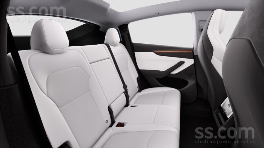Sarkans Tesla Model Y 2026 Rīga, ar dzinēja tilpumu 0.00 L un nobraukumu 10 tūkst. km par 73840 €, foto 6 vietnē AUTOMOTO.COM.LV