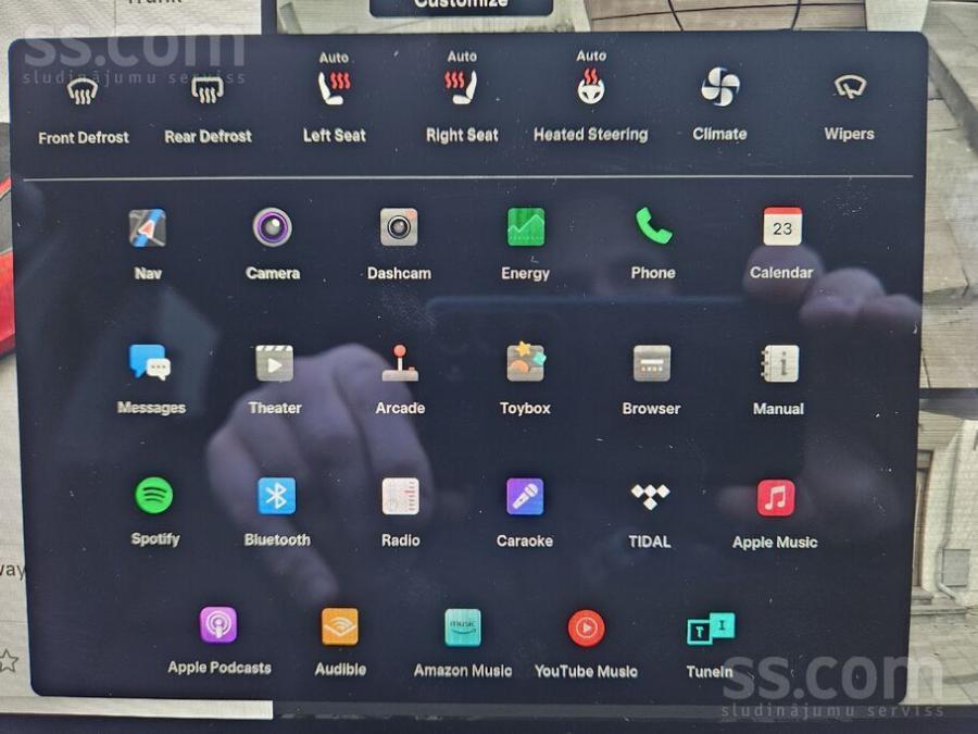 Красный Тесла Модель Y 2021 в Юрмала, объемом двигателя 0.00 л и пробегом 62 тыс. км за 32000 €, фото 19 на AUTOMOTO.COM.LV