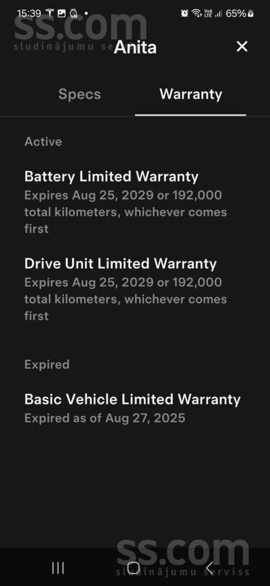 Красный Тесла Модель Y 2021 в Юрмала, объемом двигателя 0.00 л и пробегом 62 тыс. км за 32000 €, фото 25 на AUTOMOTO.COM.LV