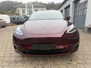 Sarkans Tesla Model Y 2023 Tallina, ar dzinēja tilpumu 0.00 L un nobraukumu 54 tūkst. km par 39990 €, foto 3 vietnē AUTOMOTO.COM.LV