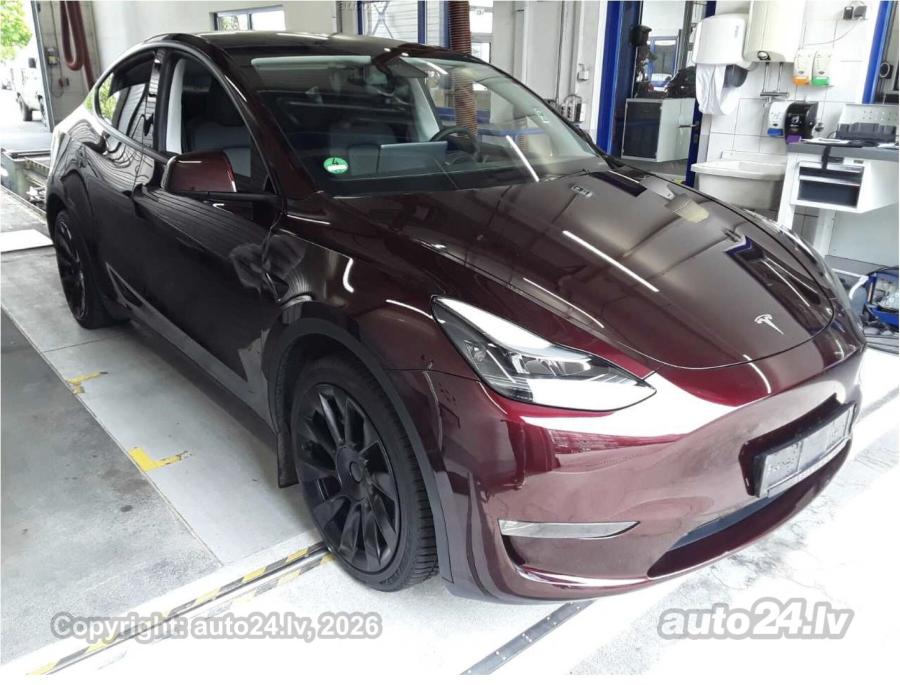 Sarkans Tesla Model Y 2023 Tallina, ar dzinēja tilpumu 0.00 L un nobraukumu 58 tūkst. km par 41990 €, foto 3 vietnē AUTOMOTO.COM.LV