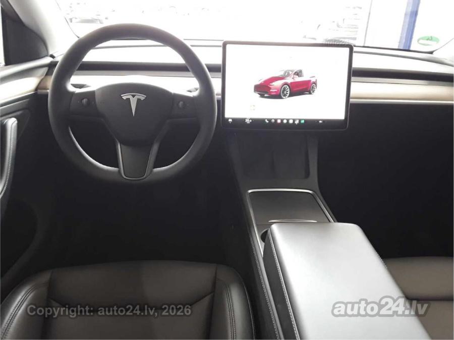 Sarkans Tesla Model Y 2023 Tallina, ar dzinēja tilpumu 0.00 L un nobraukumu 58 tūkst. km par 41990 €, foto 6 vietnē AUTOMOTO.COM.LV