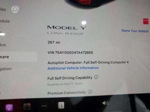 Sarkans Tesla Model Y 2026 Viļņa, ar dzinēja tilpumu 0.00 L un nobraukumu 430 tūkst. km par 34900 €, foto 11 vietnē AUTOMOTO.COM.LV