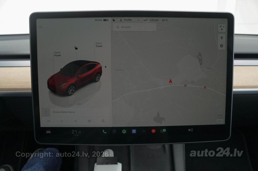 Tesla Model Y 2022 in Tallinn, with an engine capacity of 0.00 L and mileage of 78 thousand km for 36890 €, photo 14 on AUTOMOTO.COM.LV