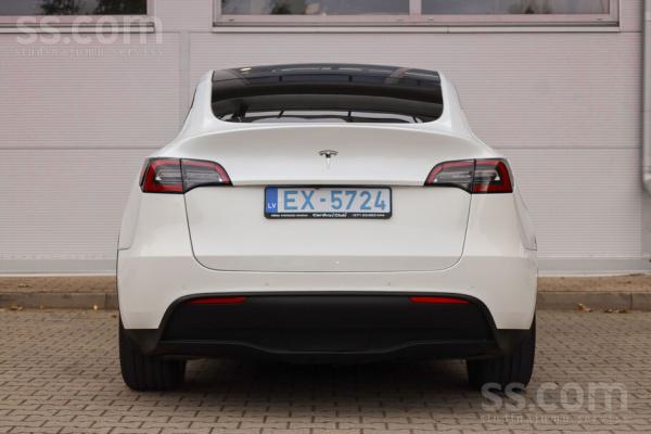 Balts Tesla Model Y 2020 Rīga, ar dzinēja tilpumu 0.00 L un nobraukumu 73 tūkst. km par 28995 €, foto 7 vietnē AUTOMOTO.COM.LV