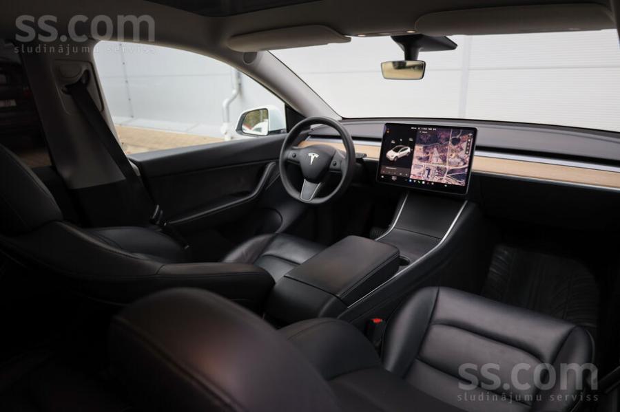 Balts Tesla Model Y 2020 Rīga, ar dzinēja tilpumu 0.00 L un nobraukumu 73 tūkst. km par 28995 €, foto 16 vietnē AUTOMOTO.COM.LV