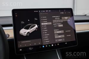 Balts Tesla Model Y 2020 Rīga, ar dzinēja tilpumu 0.00 L un nobraukumu 73 tūkst. km par 28995 €, foto 19 vietnē AUTOMOTO.COM.LV