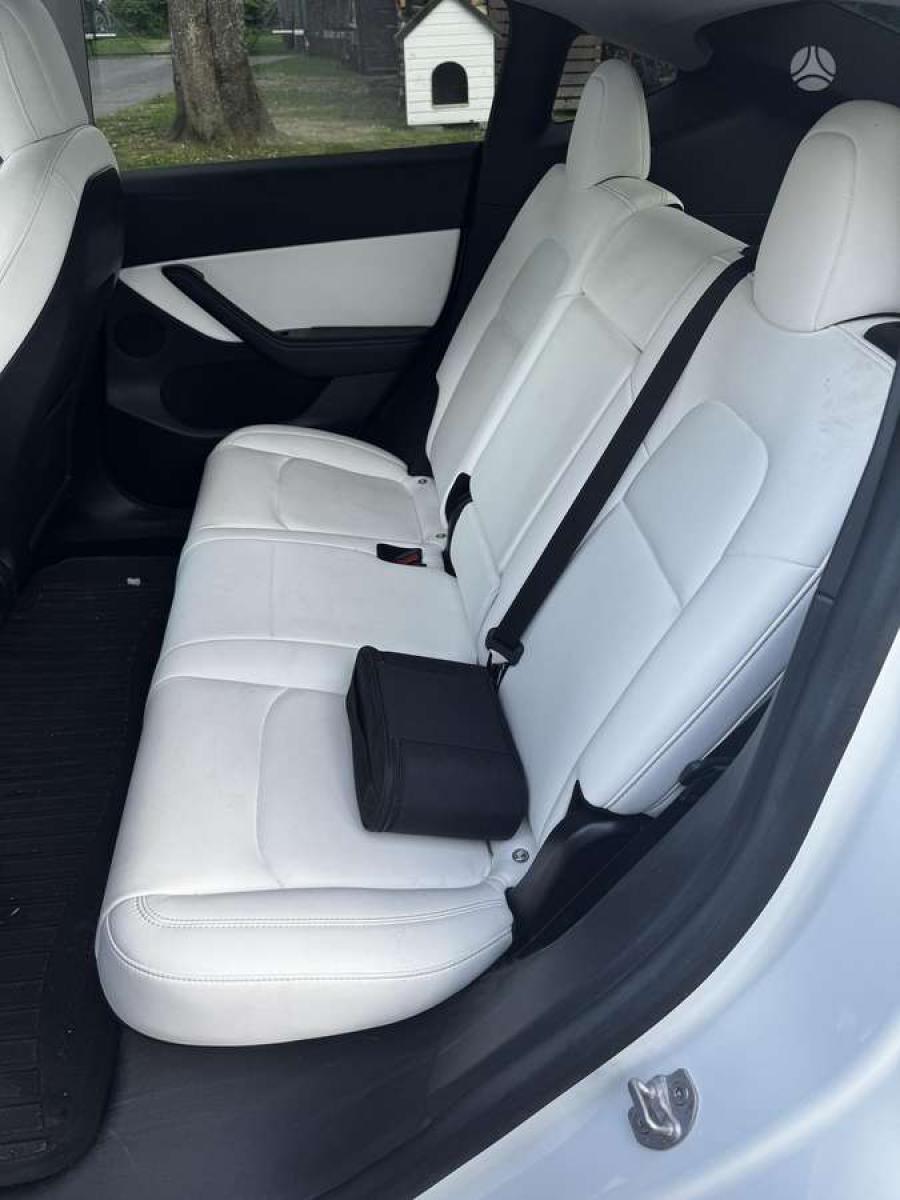 Balts Tesla Model Y 2021 Viļņa, ar dzinēja tilpumu 0.00 L un nobraukumu 58 tūkst. km par 26900 €, foto 6 vietnē AUTOMOTO.COM.LV