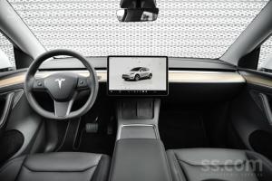 Balts Tesla Model Y 2021 Rīga, ar dzinēja tilpumu 0.00 L un nobraukumu 71 tūkst. km par 32150 €, foto 7 vietnē AUTOMOTO.COM.LV