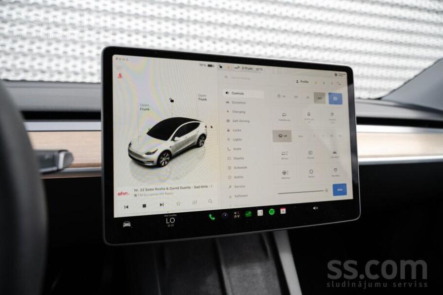 Balts Tesla Model Y 2021 Rīga, ar dzinēja tilpumu 0.00 L un nobraukumu 71 tūkst. km par 32150 €, foto 14 vietnē AUTOMOTO.COM.LV