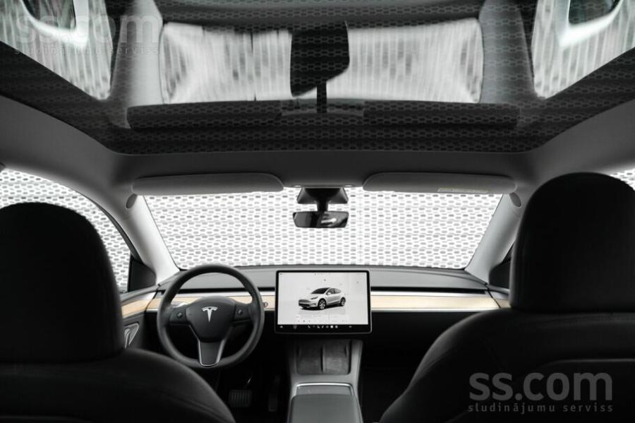 Balts Tesla Model Y 2021 Rīga, ar dzinēja tilpumu 0.00 L un nobraukumu 71 tūkst. km par 32150 €, foto 18 vietnē AUTOMOTO.COM.LV