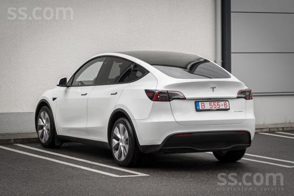 Balts Tesla Model Y 2022 Rīga, ar dzinēja tilpumu 0.00 L un nobraukumu 0 tūkst. km par 30550 €, foto 6 vietnē AUTOMOTO.COM.LV