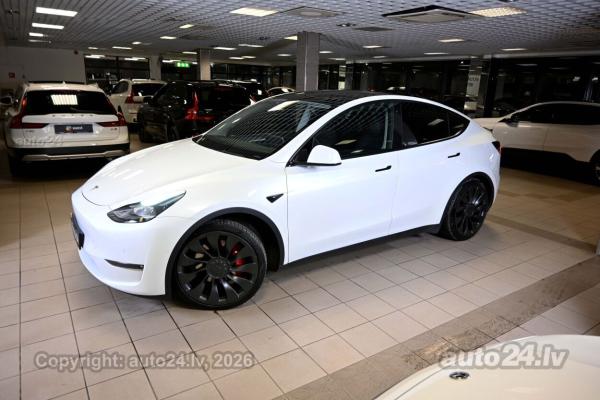 Balts Tesla Model Y 2022 Tallina, ar dzinēja tilpumu 0.00 L un nobraukumu 81 tūkst. km par 38990 €, foto 6 vietnē AUTOMOTO.COM.LV