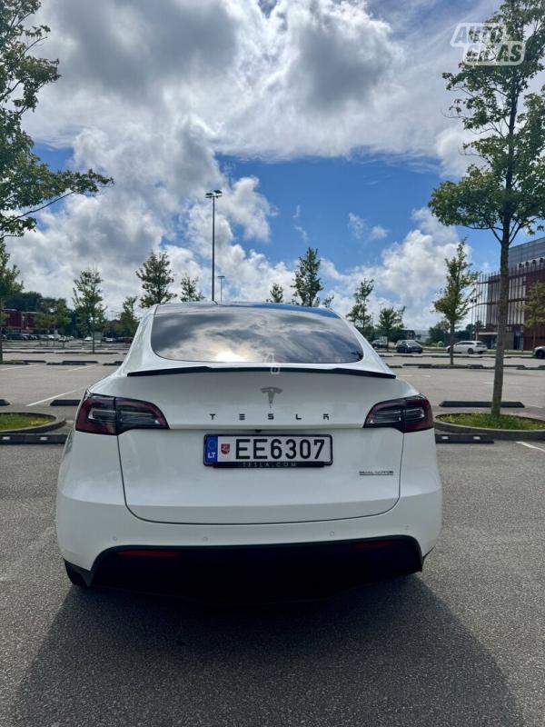 Balts Tesla Model Y 2022 Klaipėda, ar dzinēja tilpumu 0.00 L un nobraukumu 69 tūkst. km par 28900 €, foto 7 vietnē AUTOMOTO.COM.LV
