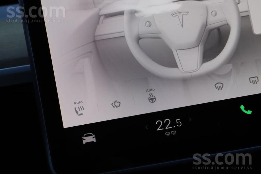 Белый Тесла Модель Y 2022 в Тукумс, объемом двигателя 0.00 л и пробегом 90 тыс. км за 32000 €, фото 10 на AUTOMOTO.COM.LV