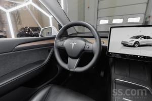 Balts Tesla Model Y 2022 Rīga, ar dzinēja tilpumu 0.00 L un nobraukumu 112 tūkst. km par 32740 €, foto 13 vietnē AUTOMOTO.COM.LV