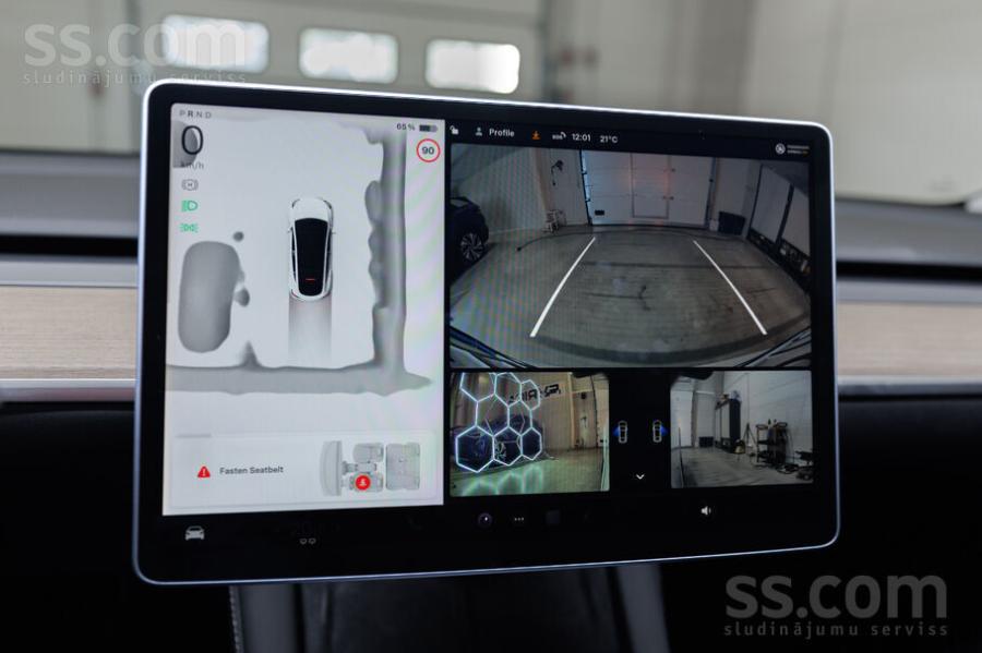 Balts Tesla Model Y 2022 Rīga, ar dzinēja tilpumu 0.00 L un nobraukumu 112 tūkst. km par 32740 €, foto 20 vietnē AUTOMOTO.COM.LV