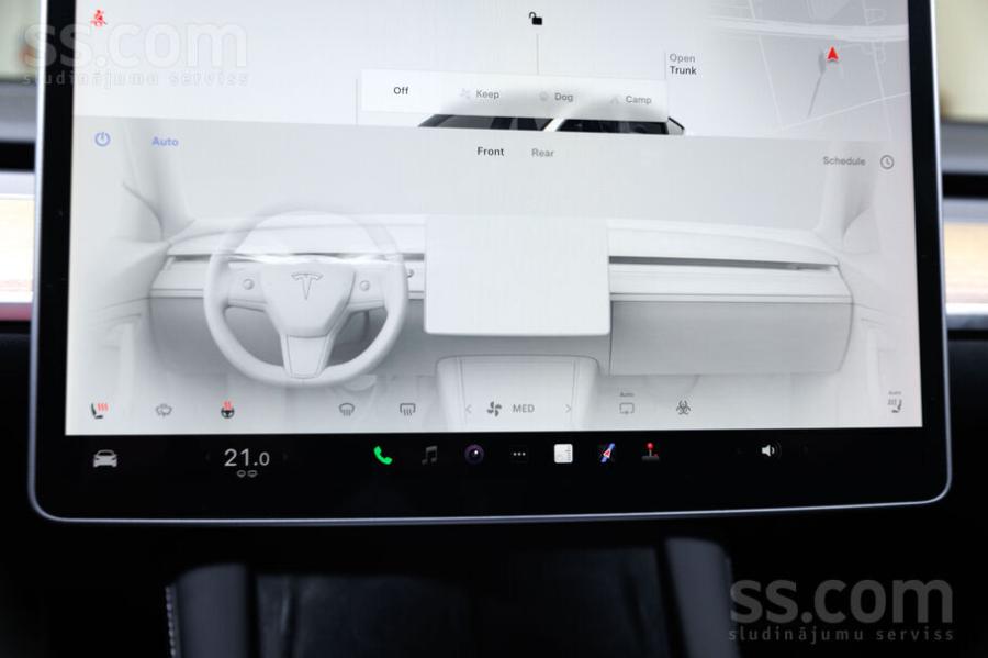Balts Tesla Model Y 2022 Rīga, ar dzinēja tilpumu 0.00 L un nobraukumu 112 tūkst. km par 32740 €, foto 22 vietnē AUTOMOTO.COM.LV