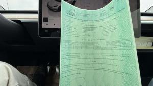 Белый Тесла Модель Y 2022 в Вильнюс, объемом двигателя 0.00 л и пробегом 180 тыс. км за 27500 €, фото 32 на AUTOMOTO.COM.LV