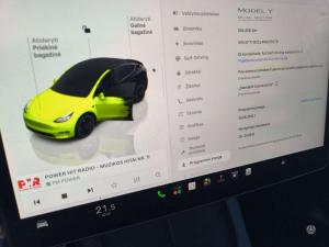 Balts Tesla Model Y 2022 Viļņa, ar dzinēja tilpumu 0.00 L un nobraukumu 106 tūkst. km par 30000 €, foto 18 vietnē AUTOMOTO.COM.LV