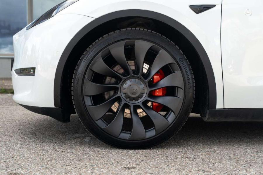 Balts Tesla Model Y 2022 Viļņa, ar dzinēja tilpumu 0.00 L un nobraukumu 53 tūkst. km par 34000 €, foto 10 vietnē AUTOMOTO.COM.LV