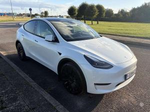 Balts Tesla Model Y 2022 Kauņa, ar dzinēja tilpumu 0.00 L un nobraukumu 68 tūkst. km par 34000 €, foto 11 vietnē AUTOMOTO.COM.LV