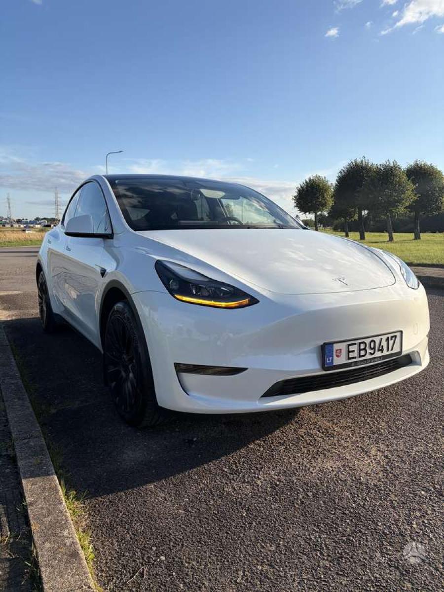 Balts Tesla Model Y 2022 Kauņa, ar dzinēja tilpumu 0.00 L un nobraukumu 68 tūkst. km par 34000 €, foto 15 vietnē AUTOMOTO.COM.LV