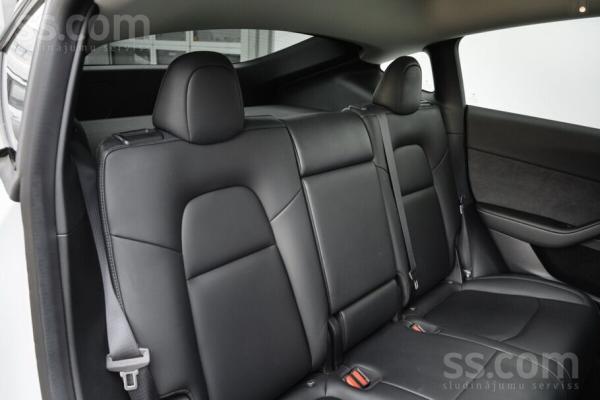 Balts Tesla Model Y 2022 Rīga, ar dzinēja tilpumu 0.00 L un nobraukumu 98 tūkst. km par 38900 €, foto 9 vietnē AUTOMOTO.COM.LV