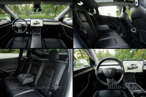 White Tesla Model Y 2022 in Tallinn, with an engine capacity of 0.00 L and mileage of 43 thousand km for 41000 €, photo 24 on AUTOMOTO.COM.LV