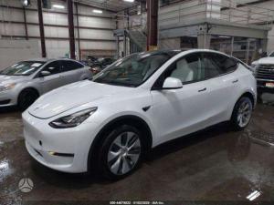 Balts Tesla Model Y 2023 Klaipėda, ar dzinēja tilpumu 0.00 L un nobraukumu 18 tūkst. km par 14000 €, foto 2 vietnē AUTOMOTO.COM.LV