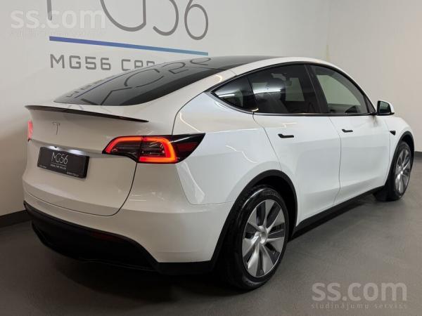 Balts Tesla Model Y 2023 Rīga, ar dzinēja tilpumu 0.00 L un nobraukumu 19 tūkst. km par 32900 €, foto 5 vietnē AUTOMOTO.COM.LV