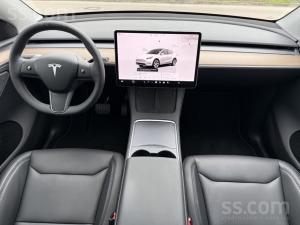 Balts Tesla Model Y 2023 Rīga, ar dzinēja tilpumu 0.00 L un nobraukumu 44 tūkst. km par 38500 €, foto 12 vietnē AUTOMOTO.COM.LV