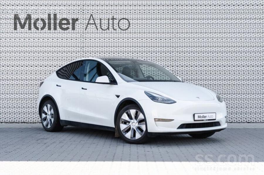 Balts Tesla Model Y 2023 Rīga, ar dzinēja tilpumu 0.00 L un nobraukumu 76 tūkst. km par 40900 €, foto 3 vietnē AUTOMOTO.COM.LV