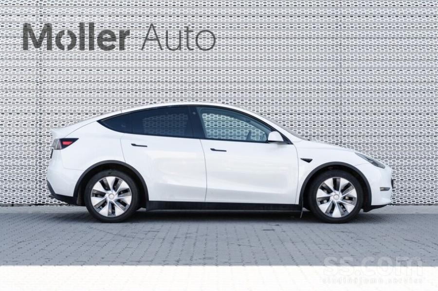 Balts Tesla Model Y 2023 Rīga, ar dzinēja tilpumu 0.00 L un nobraukumu 76 tūkst. km par 40900 €, foto 6 vietnē AUTOMOTO.COM.LV