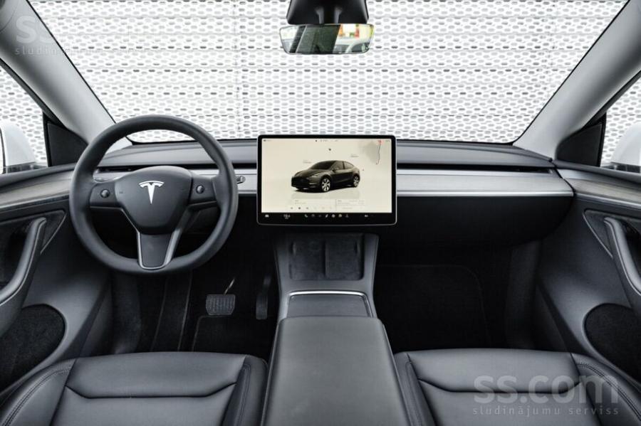 Balts Tesla Model Y 2023 Rīga, ar dzinēja tilpumu 0.00 L un nobraukumu 76 tūkst. km par 40900 €, foto 7 vietnē AUTOMOTO.COM.LV