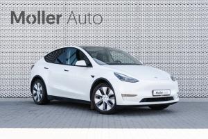 Balts Tesla Model Y 2023 Mārupe, ar dzinēja tilpumu 0.00 L un nobraukumu 760 tūkst. km par 40900 €, foto 3 vietnē AUTOMOTO.COM.LV