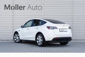 Balts Tesla Model Y 2023 Mārupe, ar dzinēja tilpumu 0.00 L un nobraukumu 760 tūkst. km par 40900 €, foto 4 vietnē AUTOMOTO.COM.LV